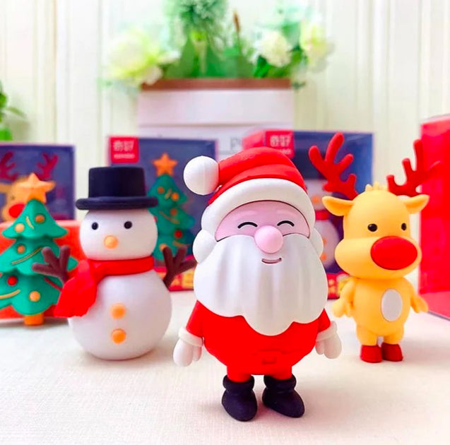Christmas Theme 3D Erasers for Kids | Cute Jumbo Eraser | Fun ...