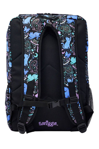 Smiggle Black Cat Wild Side Attach Foldover Backpack – The Write Stuff