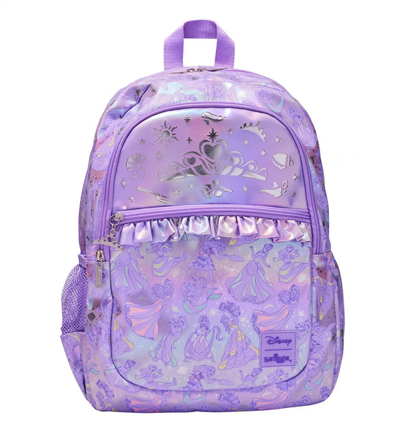 Smiggle- Disney Princess Lilac Classic Backpack – The Write Stuff