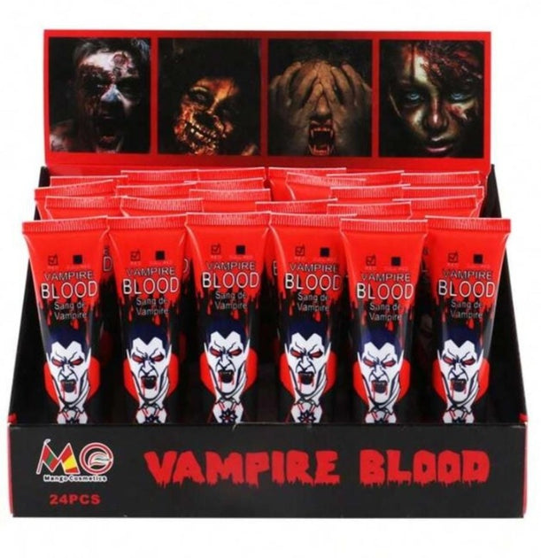 Halloween Vampire Blood – Fake Blood Tube for Halloween Makeup, Scary ...