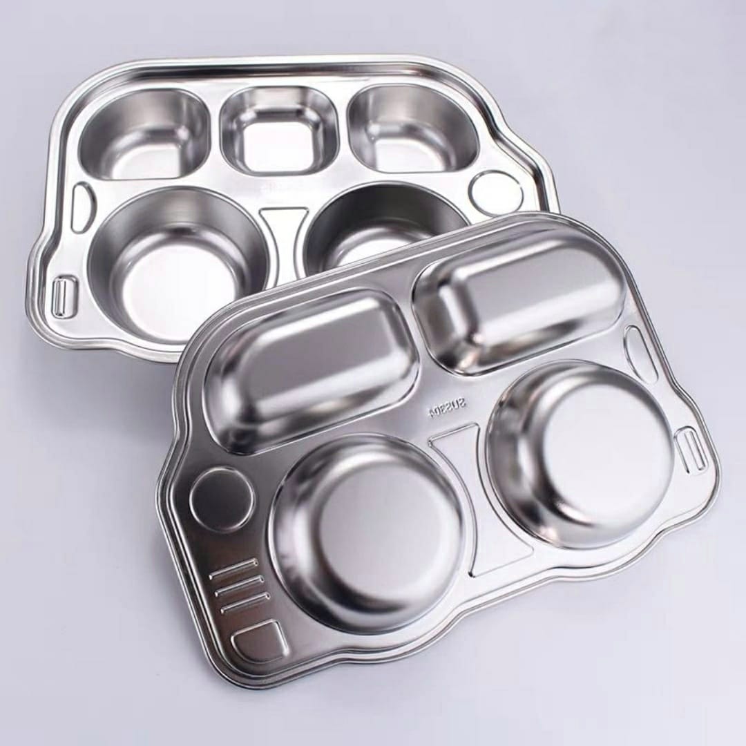 Stainless Steel - Bus Meal Plate | The Write Stuff