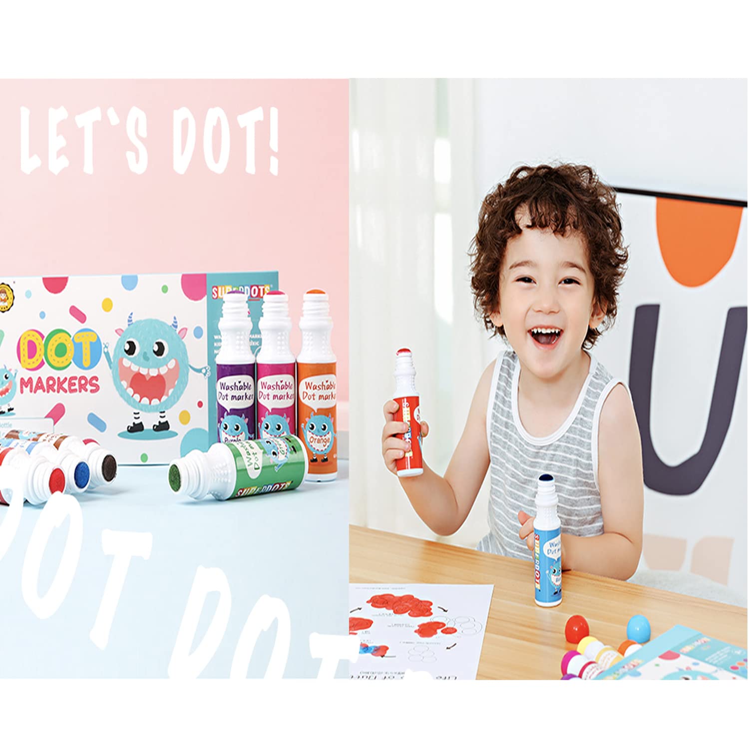 Super Dots Markers – The Write Stuff