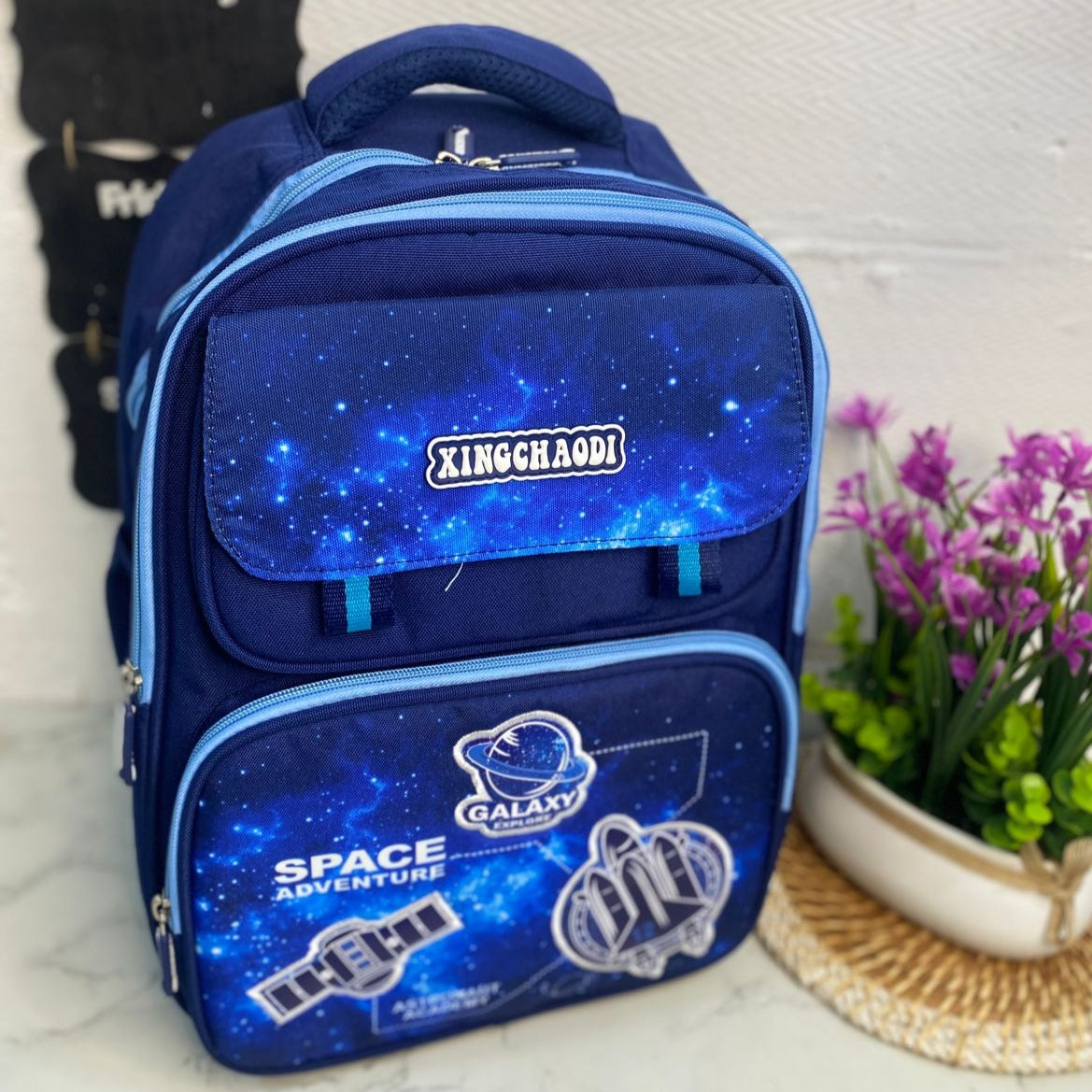 School Bag- Space Galaxy – The Write Stuff