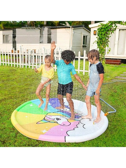 Sprinkler Splash Pad For Kids | The Write Stuff