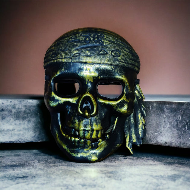 Scary Scull Halloween Party Mask | The Write Stuff