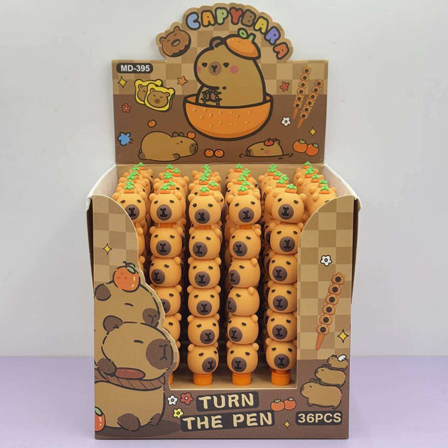 Capybara Spinning Pen Set | The Write Stuff