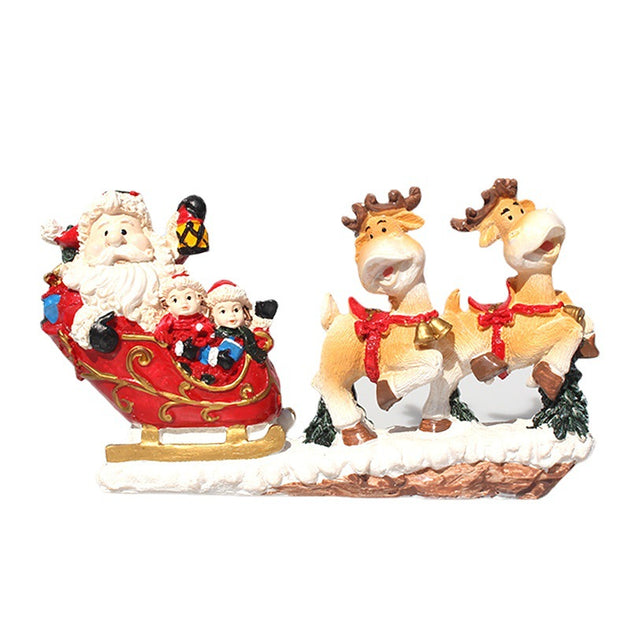 Christmas Showpiece Santa Claus sleigh car | The Write Stuff