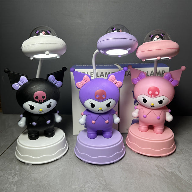 Kuromi Rechargeable LED Night Lamp – Cute Table Light for Kids Room