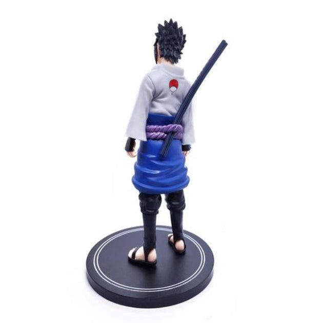 Naruto Anime Sasuke Uchiha Action Figure with Stand
