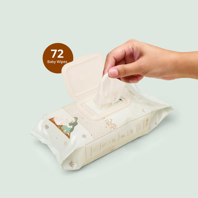 BABY FOREST Neer 99.9% Water Baby Wipes